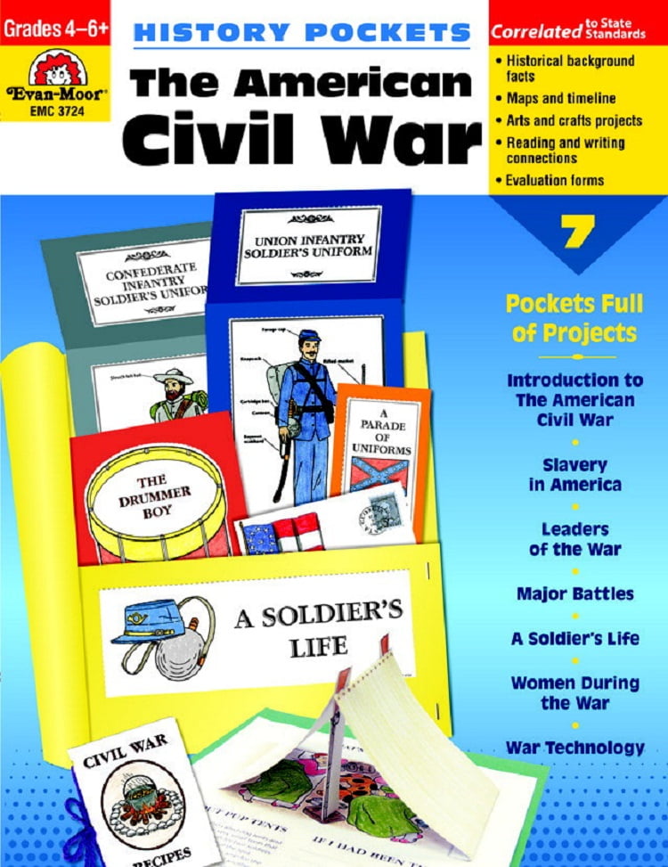 Evan-Moor 1303175 History Pockets Set, Grades 4 To 6 - Walmart.com