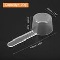 Uxcell 5Pack Plastic Measuring Spoons Powder Scoops Spoon Table Spoon ...
