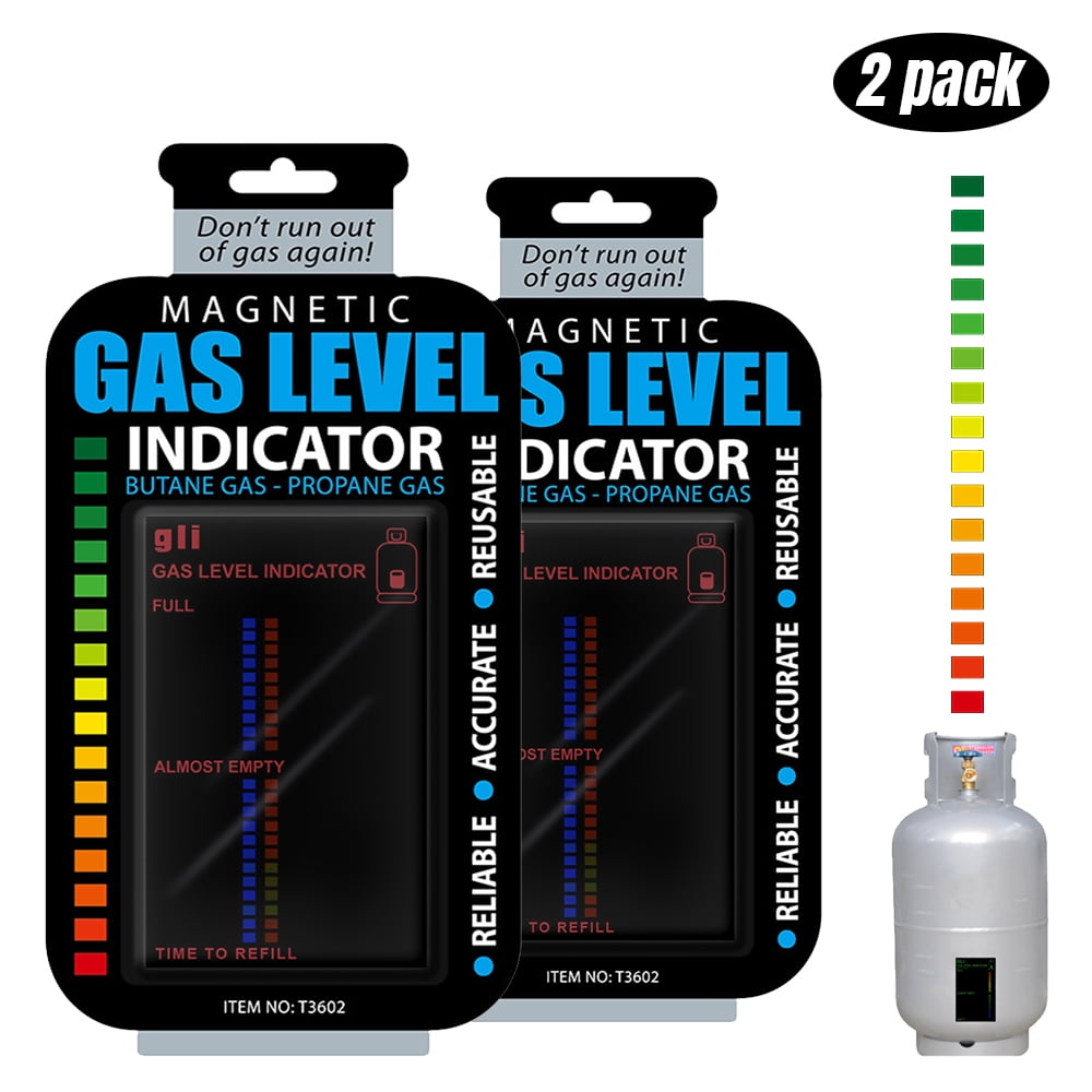 Practical Propane Butane LPG Fuel Gas Tank Level Indicator Magnetic ...