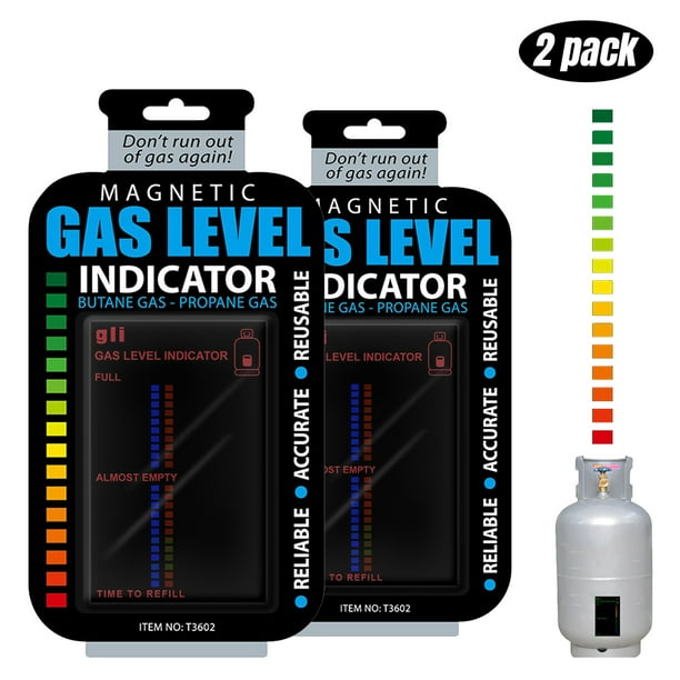 Practical Propane Butane LPG Fuel Gas Tank Level Indicator Magnetic ...