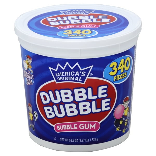Dubble Bubble Bubble Gum, 340 ea - Walmart.com - Walmart.com