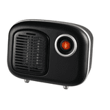 Soleil Electric Personal Ceramic Mini Heater 250W Indoor Black MH-08B ...