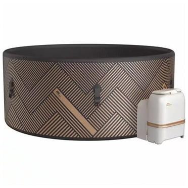 Mspa Soho Premium Inflatable Hot Tub, 132 Jets, 4+2 Person, 700W Air ...