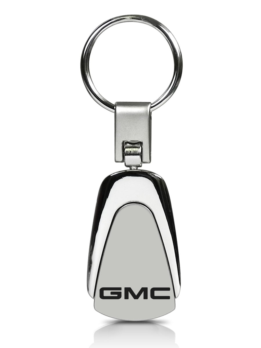 Auto Gold KC3.GMC Key Chain GMC; Teardrop; Chrome; Stainless Steel ...