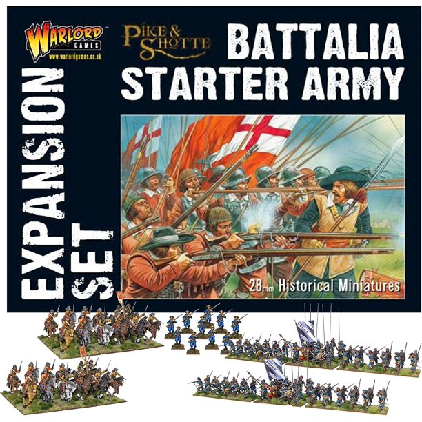 Wargames Delivered - Pike & Shotte Starter Battalia 28mm Miniatures ...