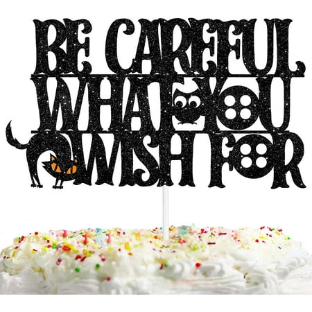 Halloween Horror Killer Zombie Vampire Cake Topper Be Careful What You ...