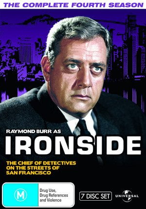 Ironside Season 4 DVD Box Set - Raymond Burr Show - Australia | Ubuy