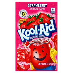 Kool-Aid Green Apple Unsweetened Drink Mix, 12 Packets, Makes 2 Quarts ...