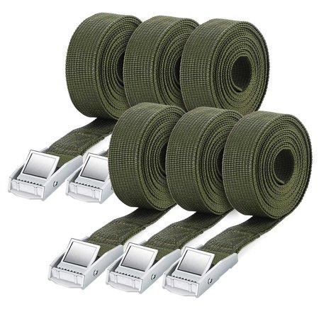 Lashing 6pieces, 2.5cm x 2.5m Lashing Strap Fixing Strap for Luggage ...