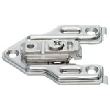 Blum Clip Face Frame Screw-on 0mm Mounting Plate, Nickel Plated ...