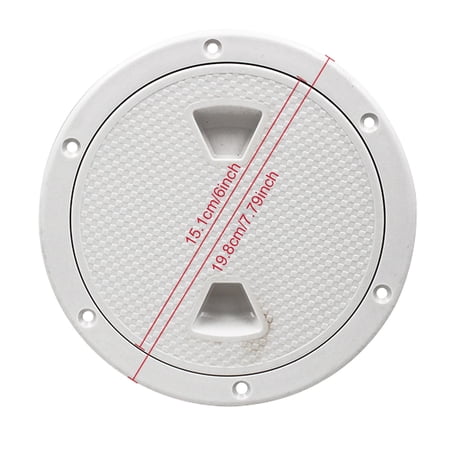 Maoww 6 Inch Boat Inspection Hole Hatch Plastic Deck Plate Ship Boats ...