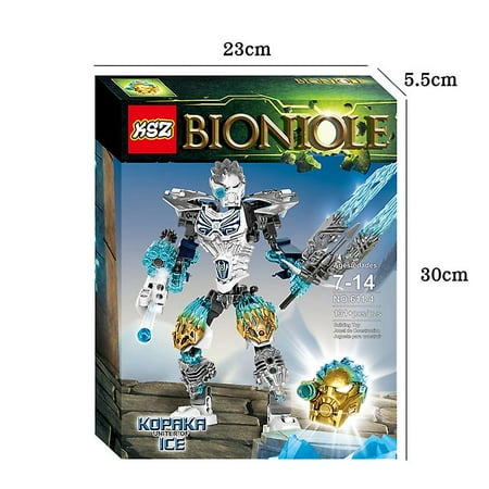 Bionicle Kopaka Uniter Of Ice Action Figures Building Block Robot Toys ...