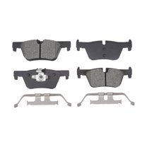 SIM Rear Semi-Metallic Disc Brake Pads and Wear Sensors Kit for Car ...