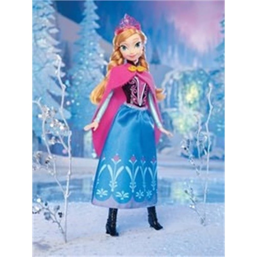 Disney Frozen Sparkle Anna of Arendelle Doll - Walmart.com - Walmart.com