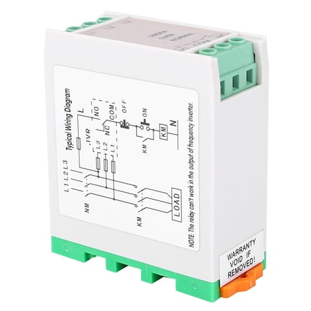 Circuit Protection Relay, 68 X 30 X 76MM 3~8S Delay Voltage Relay, For ...