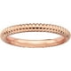 Sterling Silver Pink-Plated Rice Ring - Walmart.com