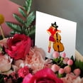 3drose, Bass Upright Player Cowgirl Red, 6 Greeting Cards with ...