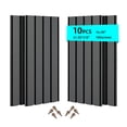 Miniyam 10 pcs 61" x 18" Metal Roof Panel for Carport, Gazebo Roof ...