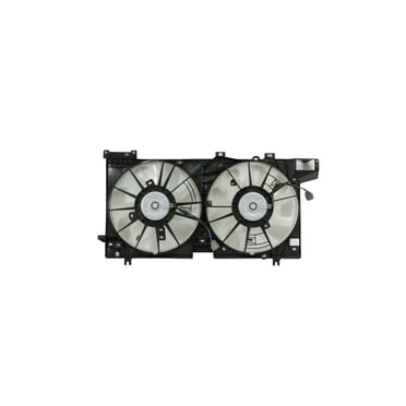Dual Radiator and Condenser Fan Assembly - Cooling Direct Fit/For ...