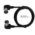 LadaidraBF Right Angled MIDI Cable DIN Plug Socket Audio Extension Cord Wire Male Din-5pin ...