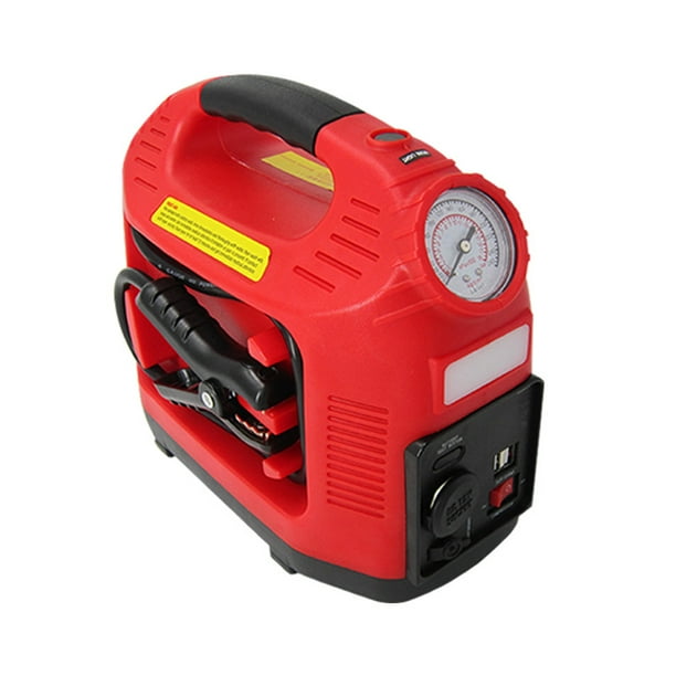 Tyrell Chenergy 12V Car Battery Jump Starter with Air Compressor, 750 ...