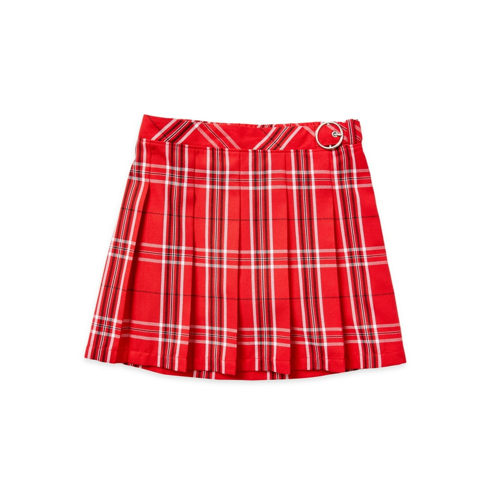 Justice - Justice Girls 90s Plaid Skirt, Sizes 5-18 - Walmart.com ...