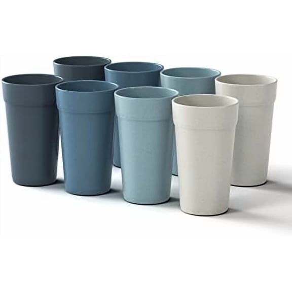 20 Oz Tumbler Cups,Unbreakable Drinking Cups Microwave and Dishwasher ...