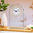 70mm Embeddeds Clock Mechanism Gold Accent Plastic Frame Metal Face ...
