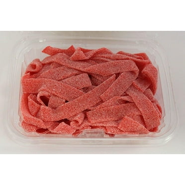Firstchoicecandy Sour Power Strawberry Belts 2 Pound Resealable Bag ...