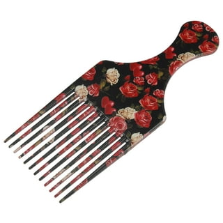 Ace Creates Volume for Your Hair Wide Tooth Metal Pick Comb, Detangling ...