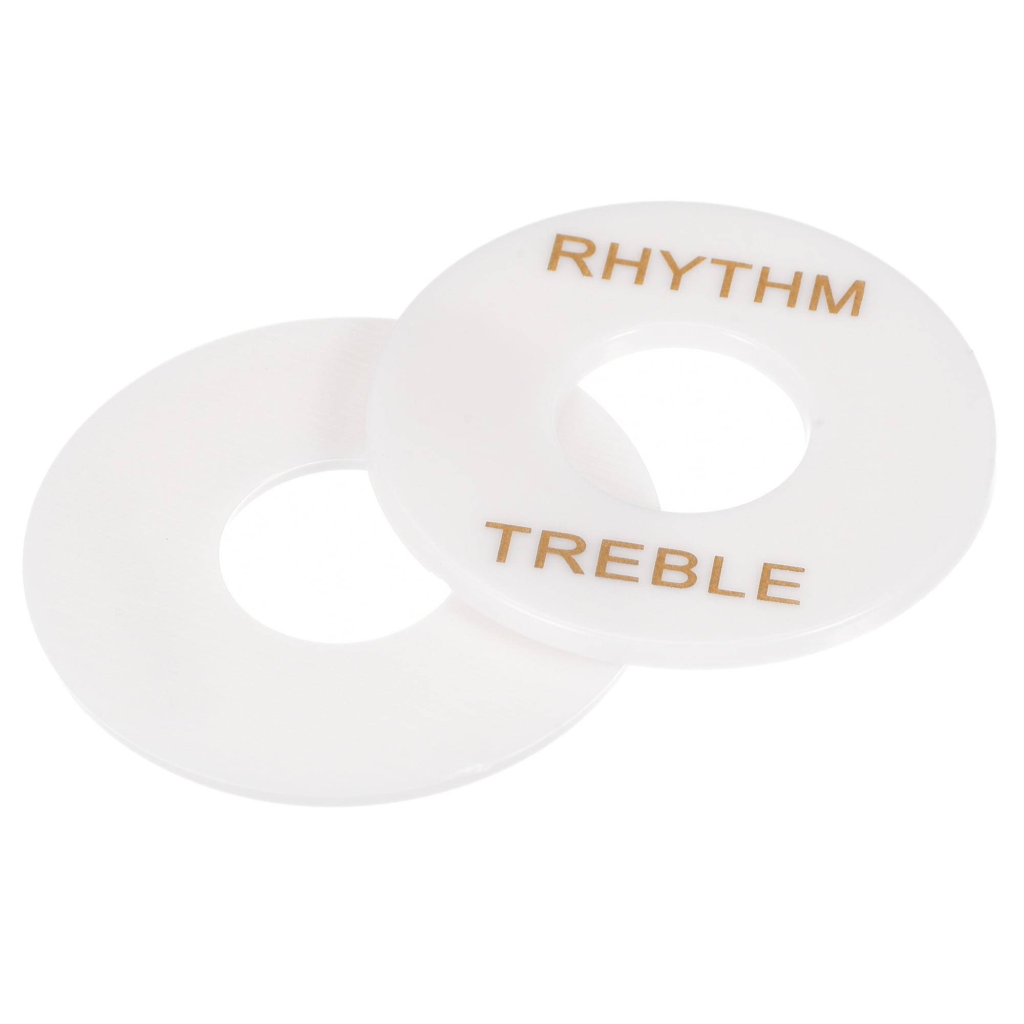 Uxcell Guitar Toggle Switch Plate Ring Indicator Washer White with ...