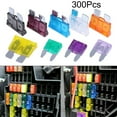 300 Pcs Fuse Car Blade Fuse Assortment Assorted Kit Mini Small Size ...