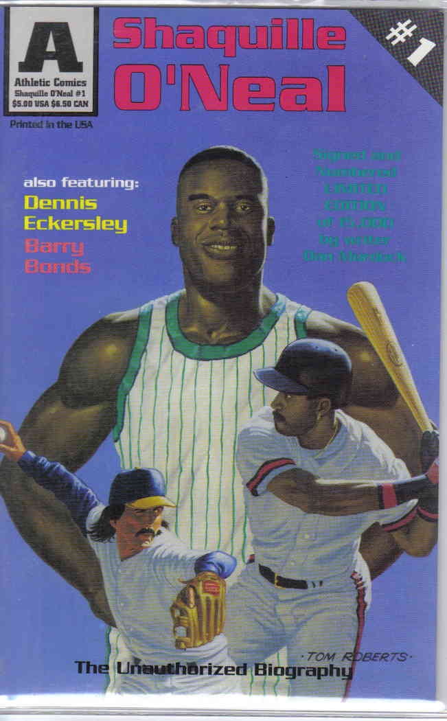 Shaquille O'Neal #1LE VF ; Athletic Comic Book - Walmart.com
