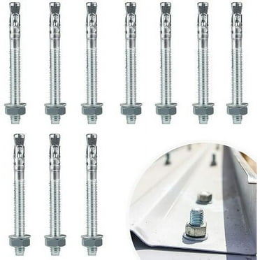 M8x60mm Wall Concrete Brick Expansion Screws Closed Hook Anchor Bolts ...