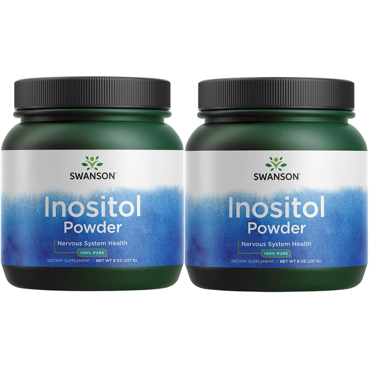 Swanson Inositol Powder - 100% Pure 8 oz Pwdr 2 Pack - Walmart.com