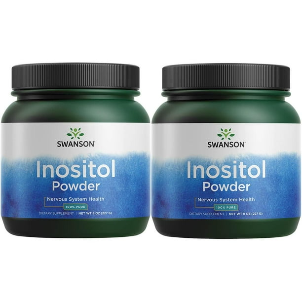 Swanson Inositol Powder - 100% Pure 8 oz Pwdr 2 Pack - Walmart.com