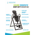 Medisonic 510100W Therapeutic Heavy Duty Inversion Table, 300LB ...