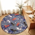 3ft Area Rug,Black Red Pink Goldfish Washable Large Rugs Soft Non-Slip ...