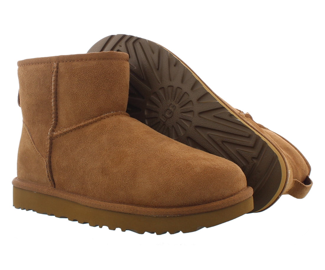 UGG Womens Classic Mini II Boot Chestnut - 1016222-CHE 6 CHESTNUT