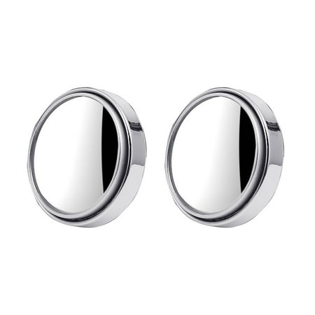 LUNA Small Round Mirror 360 Degree Reversing Blind Spot Mirror Convex ...