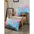 Bedding Comforter Set Rainbow Scales Mermaid Printed Pattern Bedding ...