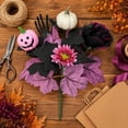 Cevemin 8 Pcs Fall Artificial Flower Picks - Fake Pumpkin Maple Leaf ...