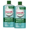 Cascade Power Dry Rinse Aid, 16 fl oz. Unscented for Spotless ...