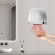 WORLD DRYER VMax Hand Dryer, High Impact ABS, 26 1/4" x 9 1/4" x 16 ...