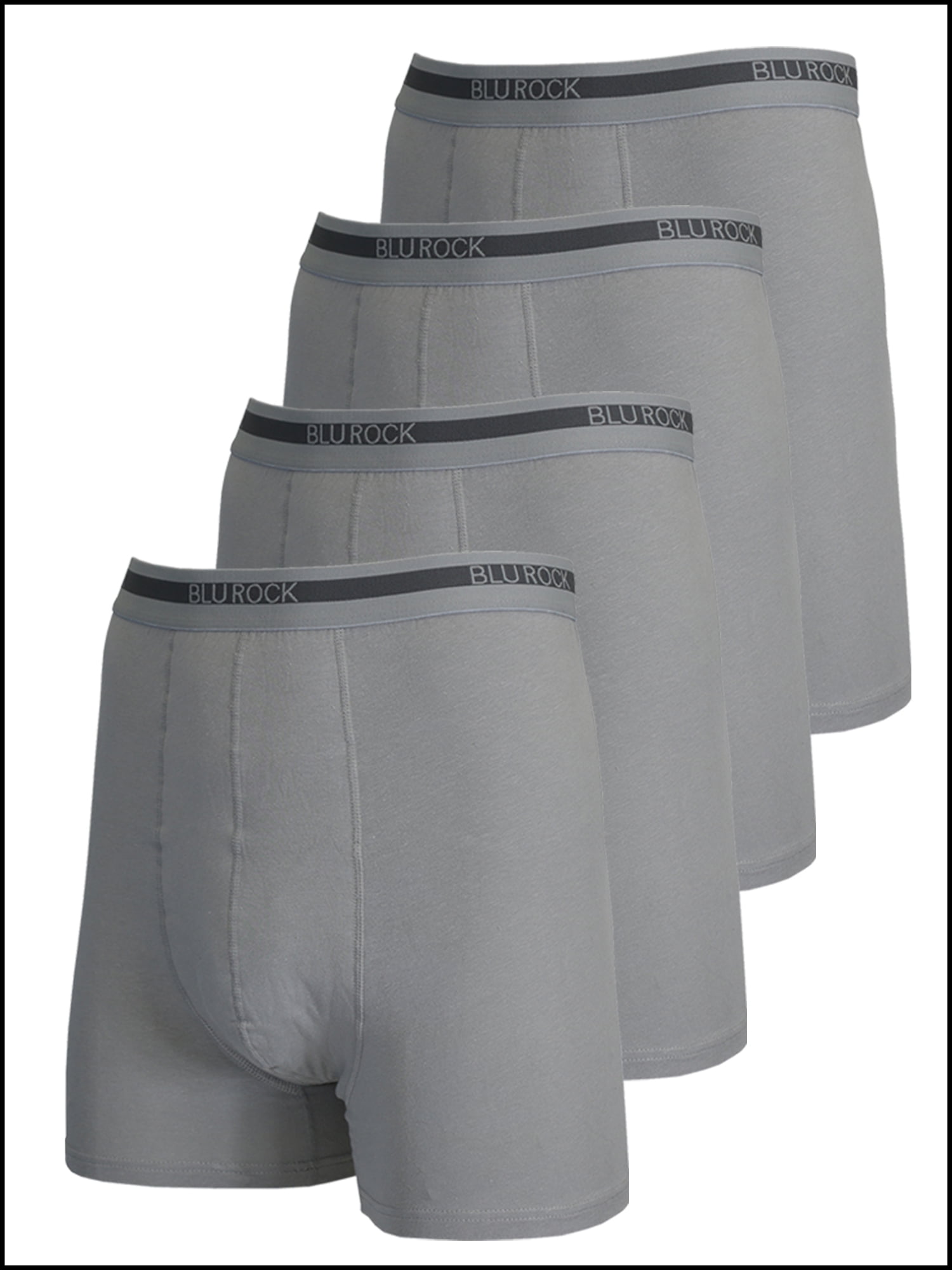 12-Pack Men's Stretch Cotton Boxer Briefs (Sizes, S-2XL) - Walmart.com