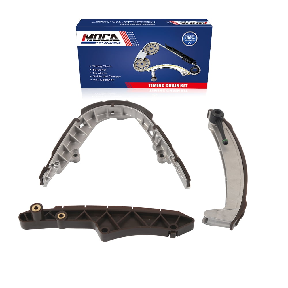 MOCA AUTOPARTS Timing Chain Kit Fit for 97-03 BMW 540i 4.4L & 00-03 BMW ...