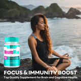 NeuroMax Nootropic Pills Natural Formula Brain Supplement 300 Capsules ...