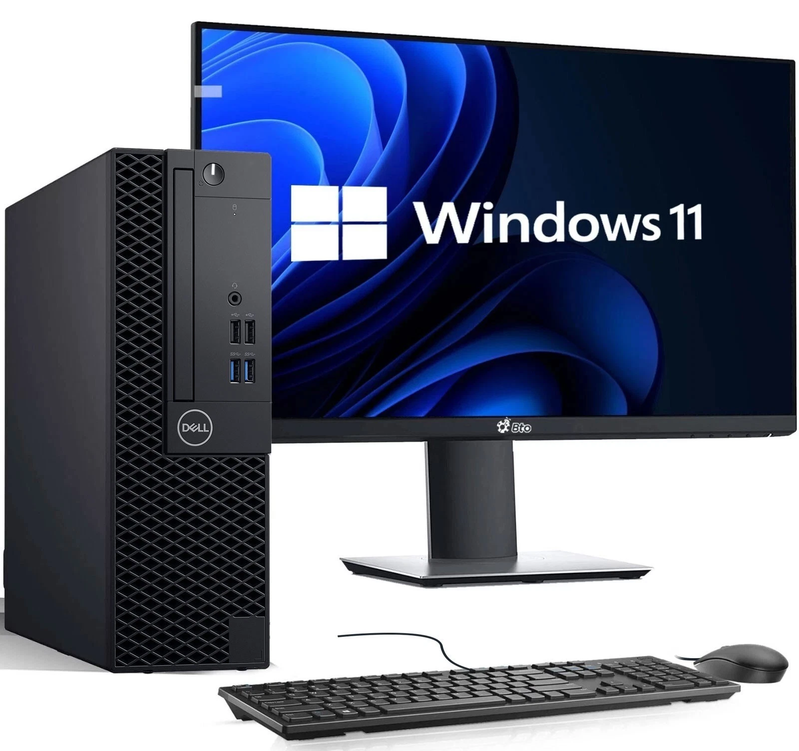 Restored Dell OptiPlex 3070 Desktop Computer SFF PC Intel i5-9500 6 ...