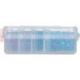 Darice 10.75" x 5" x 1.75" Clear Bead Organizer, 29 Piece - Walmart.com