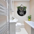 Bathroom Decor,Please Flush The Toilet and Wash Your Hands Thank You ...